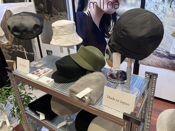 【NEW BRAND】新帽子ブランド《millina(ミリナ)》デビュー！ - 水野ミリナー株式会社