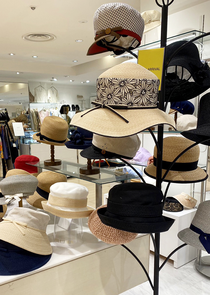 【松屋銀座】帽子フェア - 水野ミリナー株式会社